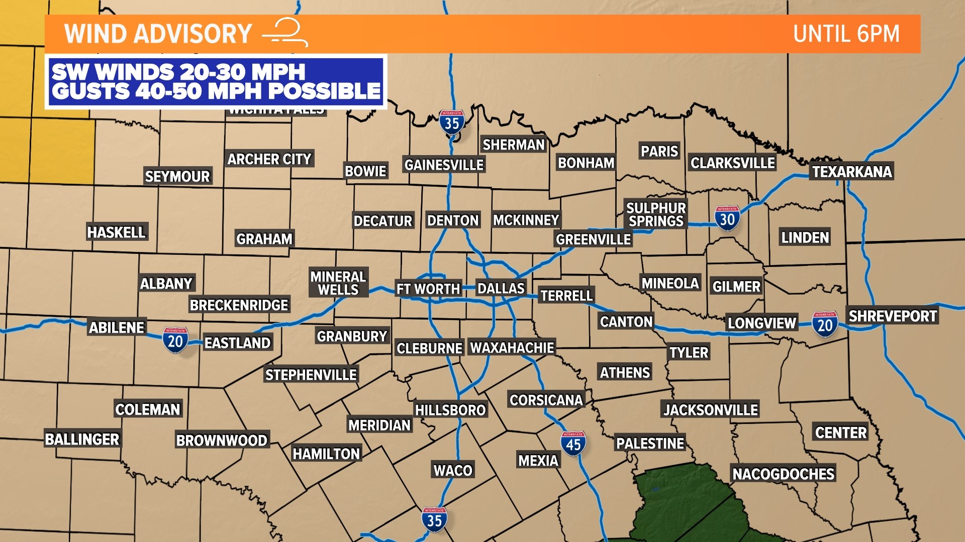 DFW Weather: Severe weather potential late on Wednesday | wfaa.com