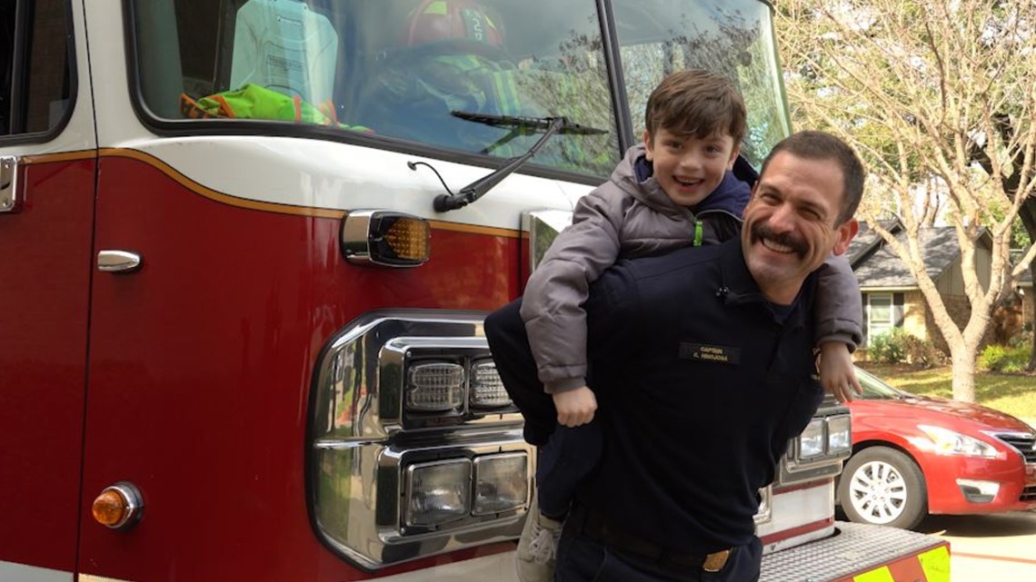 Dallas firefighter and son to climb 70 flights of stairs for cancer ...