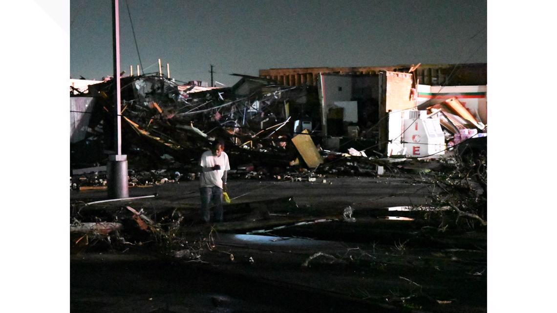 Aerial footage shows storm damage from Dallas to Sachse | wfaa.com
