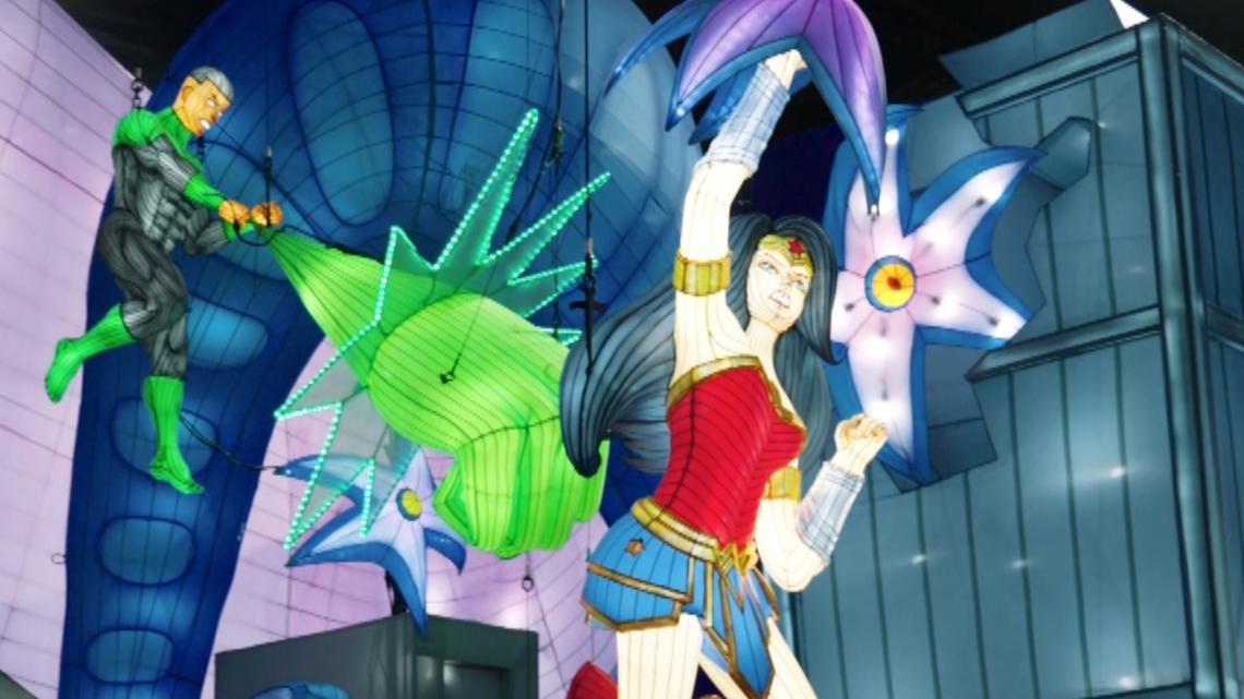 Texas staycation: DC-Themed Lantern Show at Gaylord Texan | wfaa.com