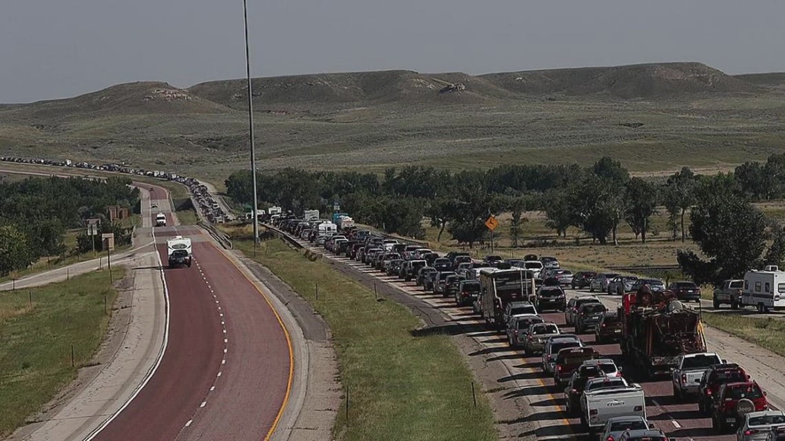 April 2024 eclipse: Traffic warning from Wyoming officials after 2017 ...