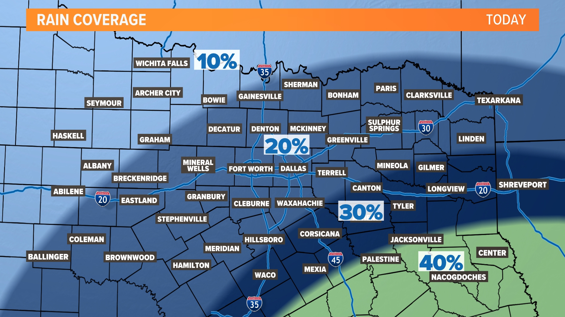 DFW weather: Today's forecast, high temperture | wfaa.com
