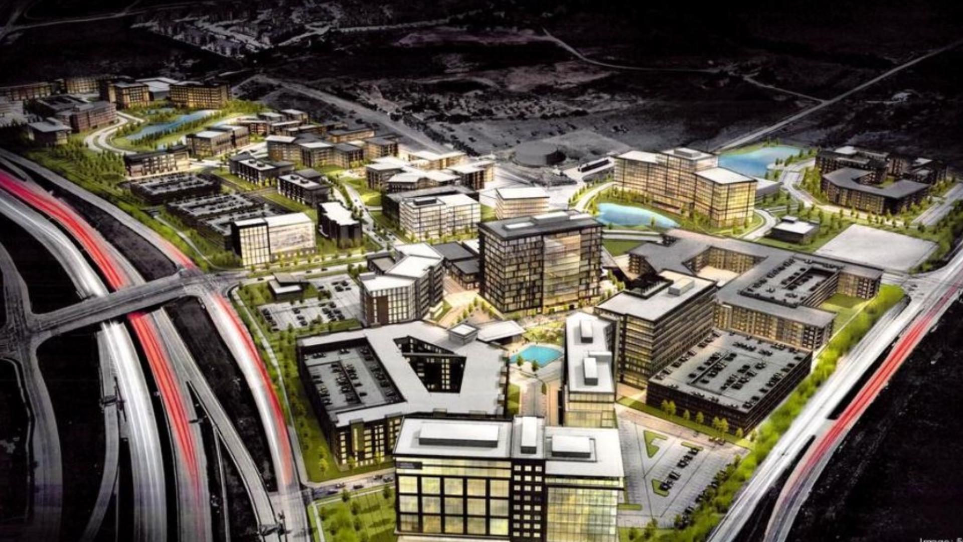 Bright Realty moves forward with Lewisville's $1.3B Crown Centre | wfaa.com