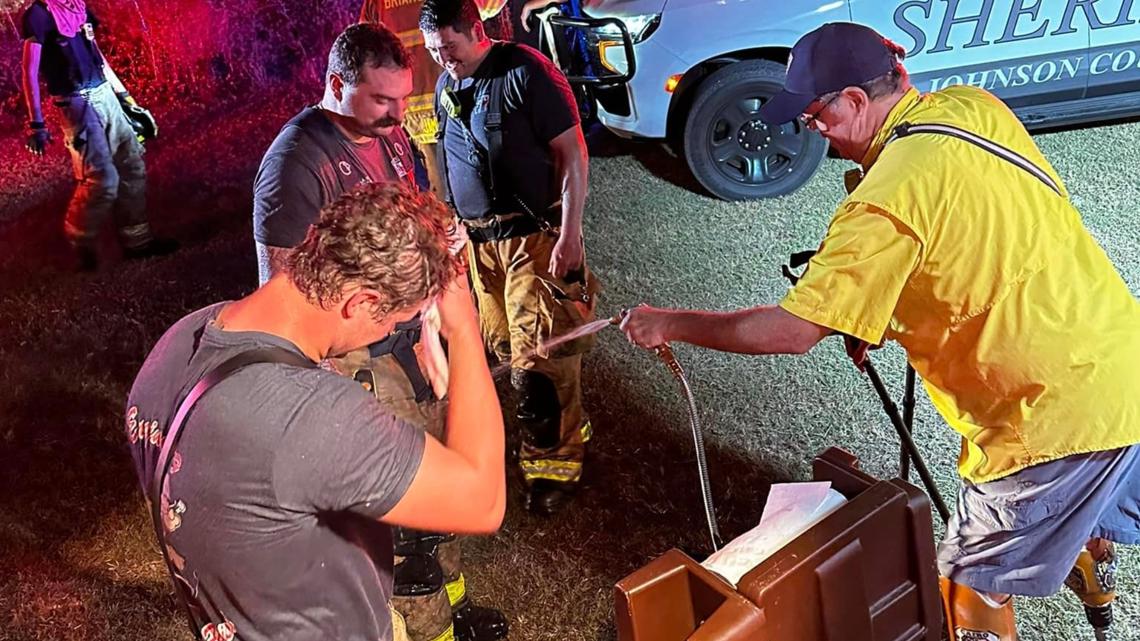 Texas firefighter's severe injury leads to life-saving service | wfaa.com