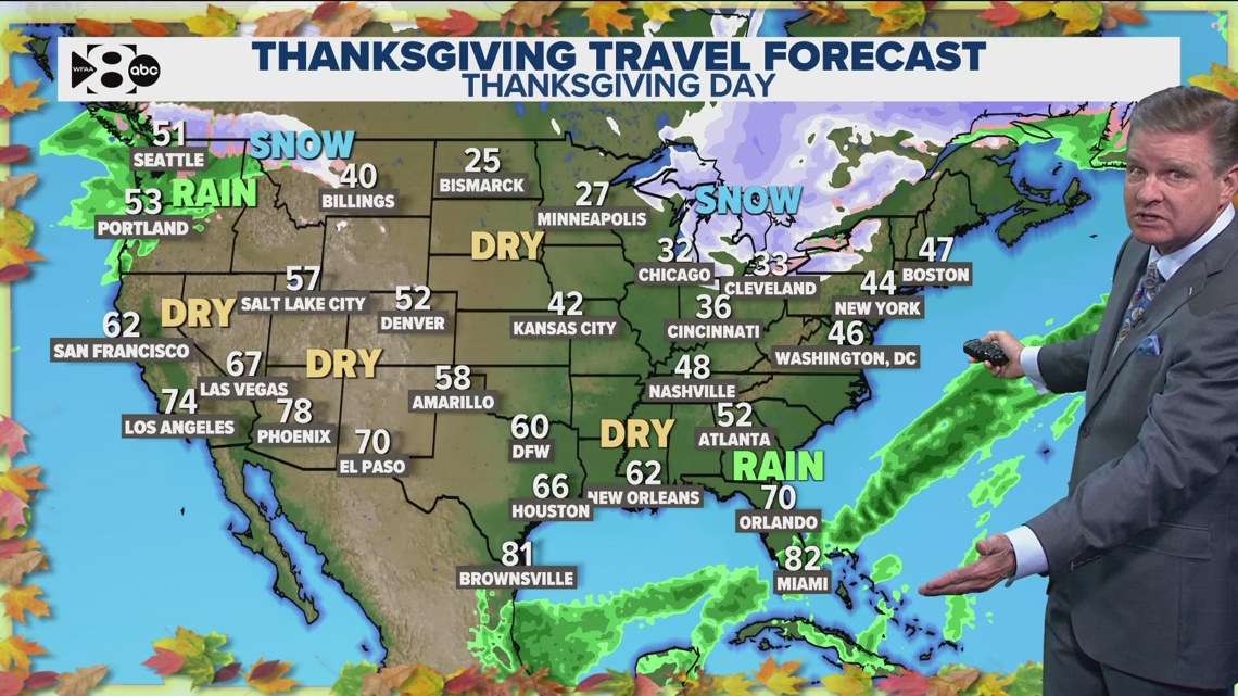 DFW Weather: No rain through Thanksgiving Day | wfaa.com
