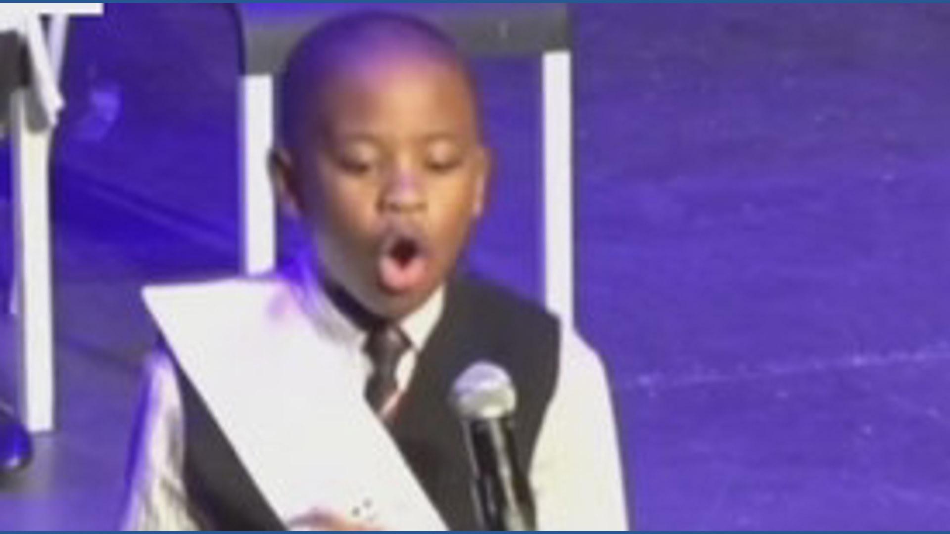 4th Grader shares MLK Jr.'s Message of Hope | wfaa.com