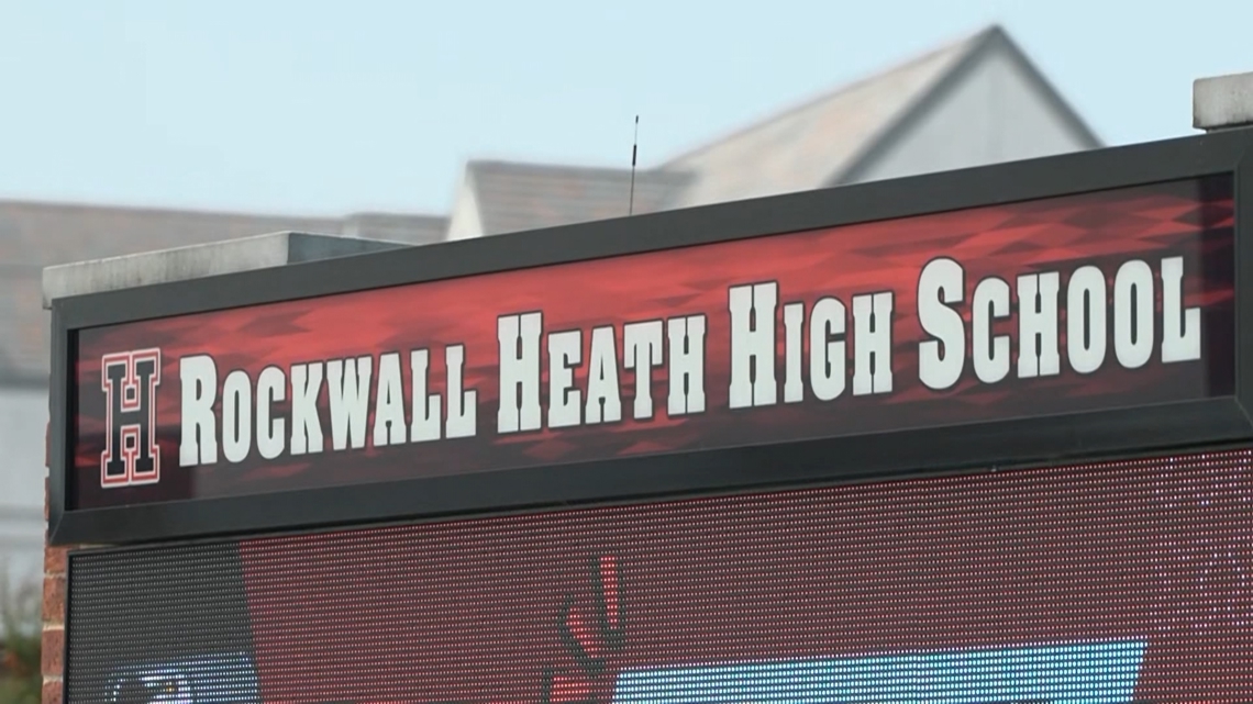 Two antisemitic flags hung from Rockwall ISD high school | wfaa.com