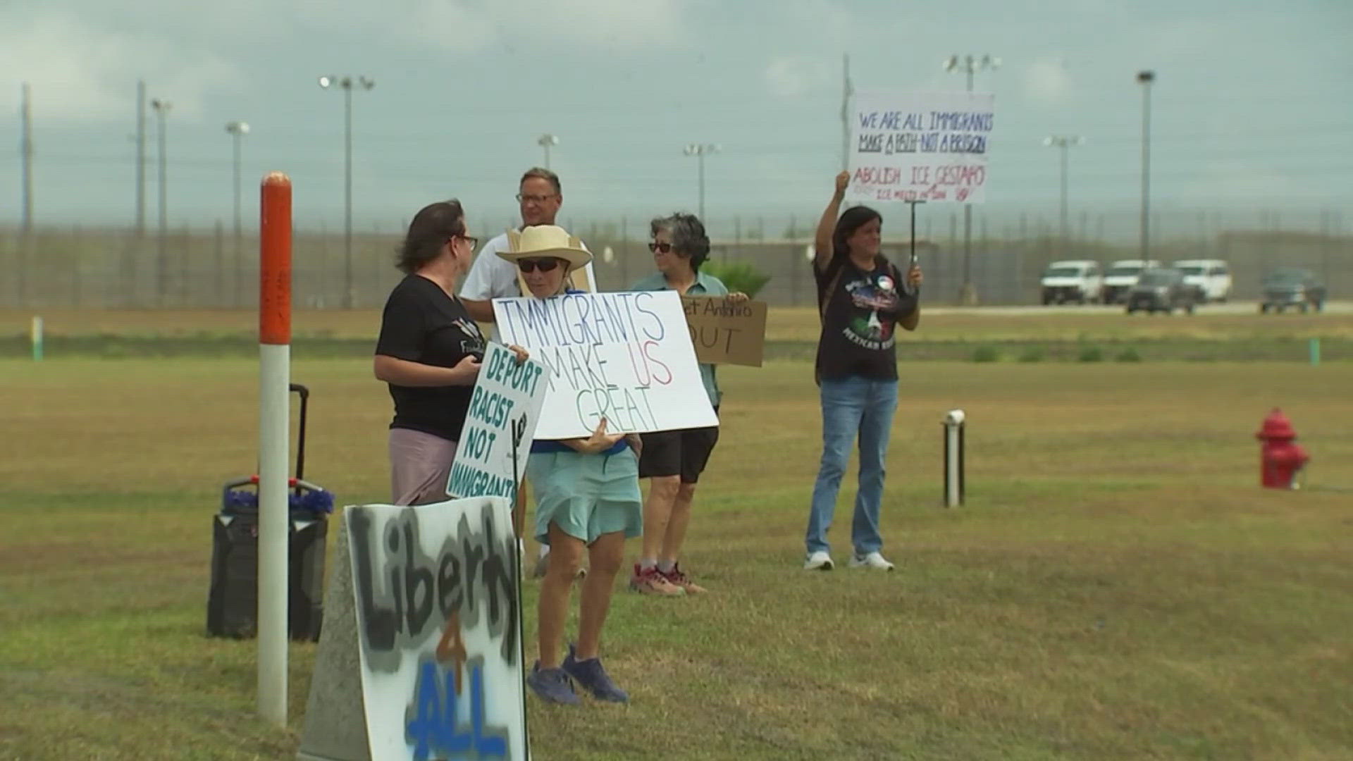 Dozens protest for release of 18-year-old Antonio Gamez-Cuellar from ...