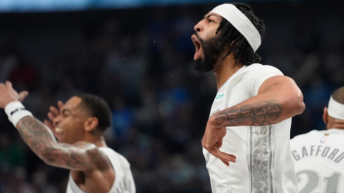 Anthony Davis shines in Mavericks debut against Rockets | wfaa.com