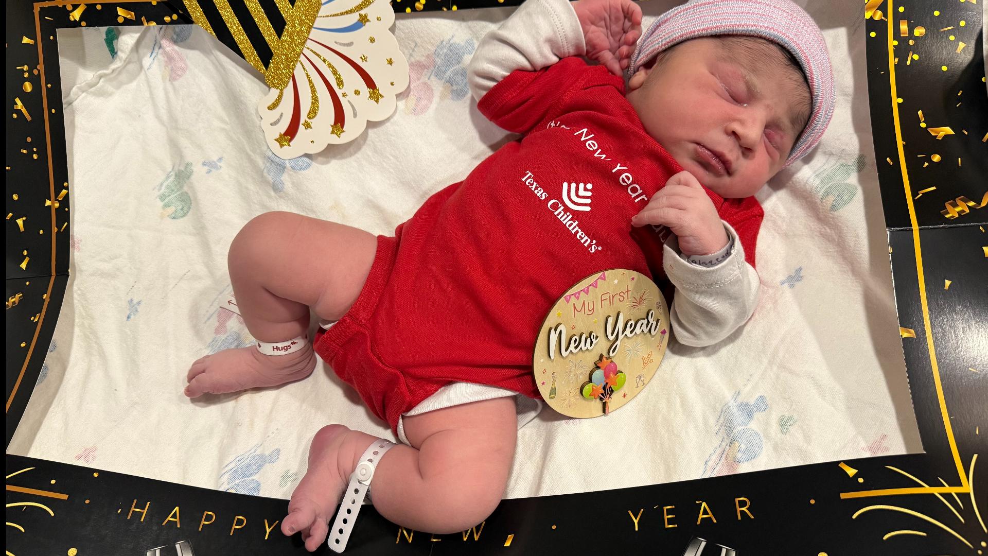 Texas Children's welcomes its first babies of 2026! | wfaa.com