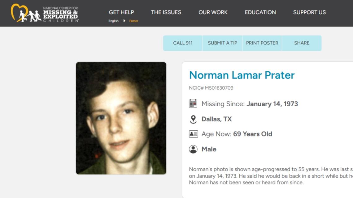 After 50 years, Dallas missing man’s case linked to fatal 1973 hit-and ...