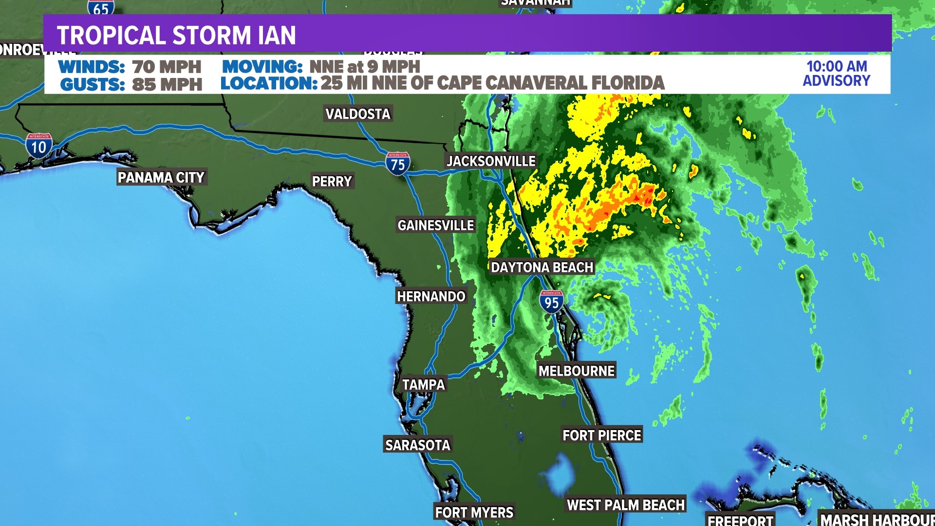 Hurricane Ian now a tropical storm: Latest forecast and path | wfaa.com