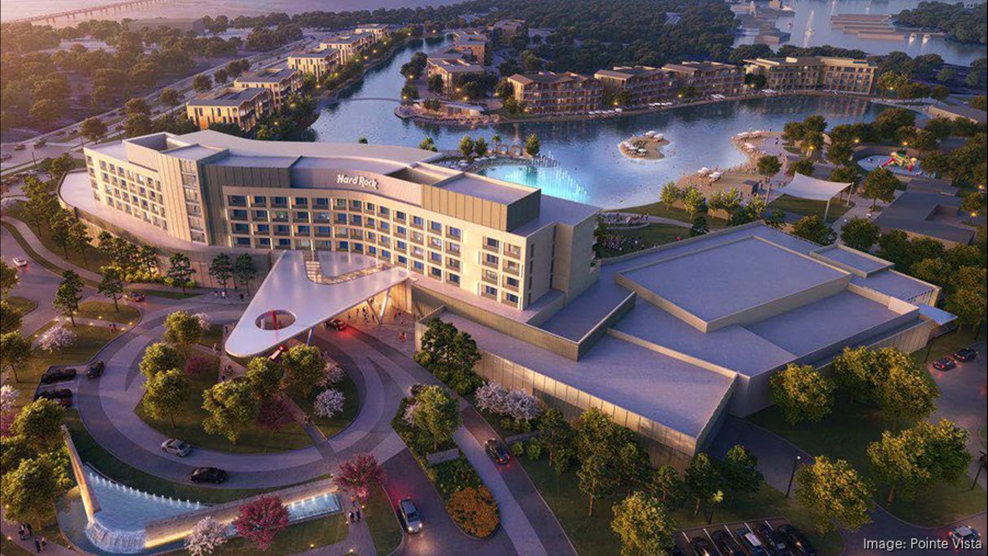 Hard Rock Hotel construction stalled along Lake Texoma | wfaa.com