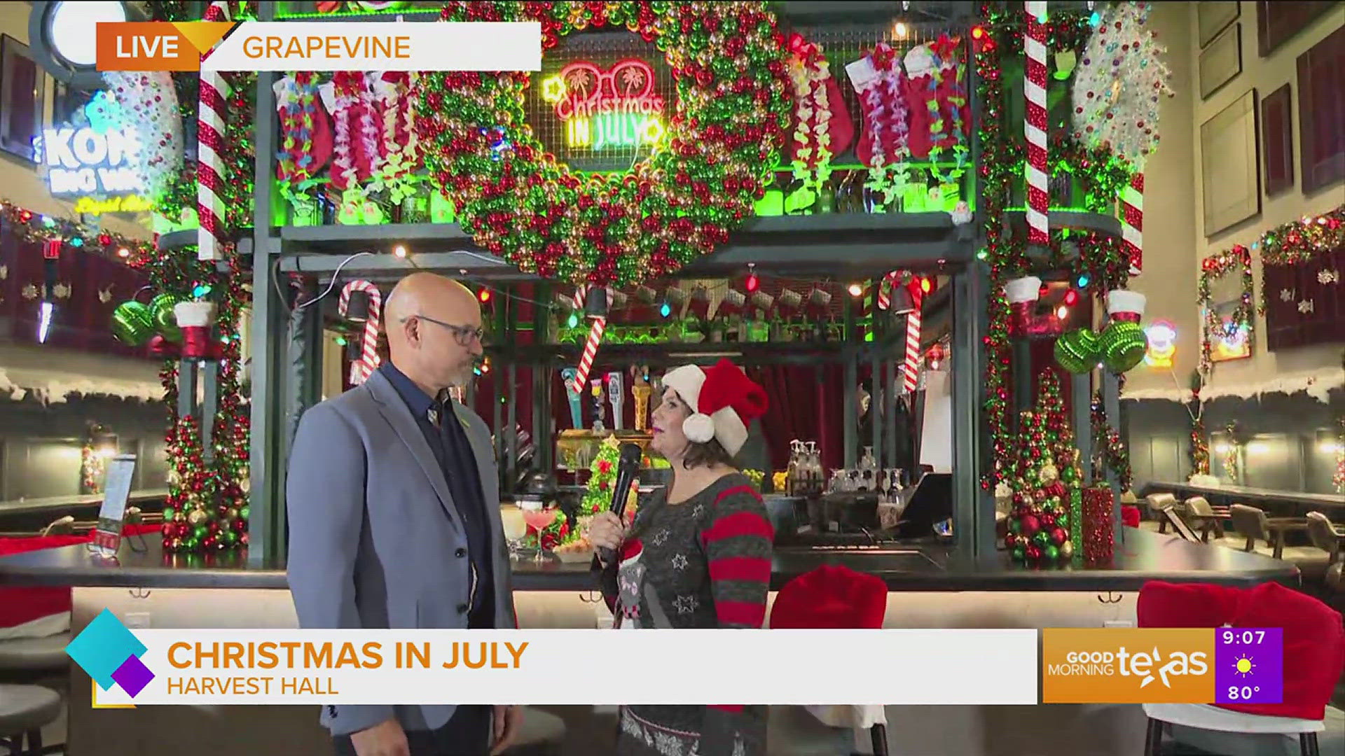 Christmas in July at Harvest Hall Grapevine | wfaa.com