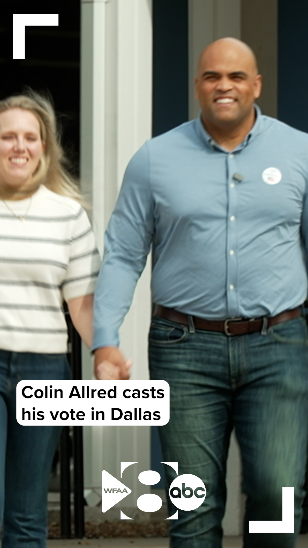 Colin Allred, running for Congress in a newly-redrawn district, casts ...