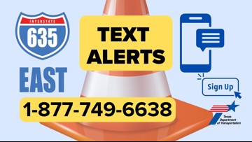 Dallas Texas traffic: I-635 construction and closures update | wfaa.com
