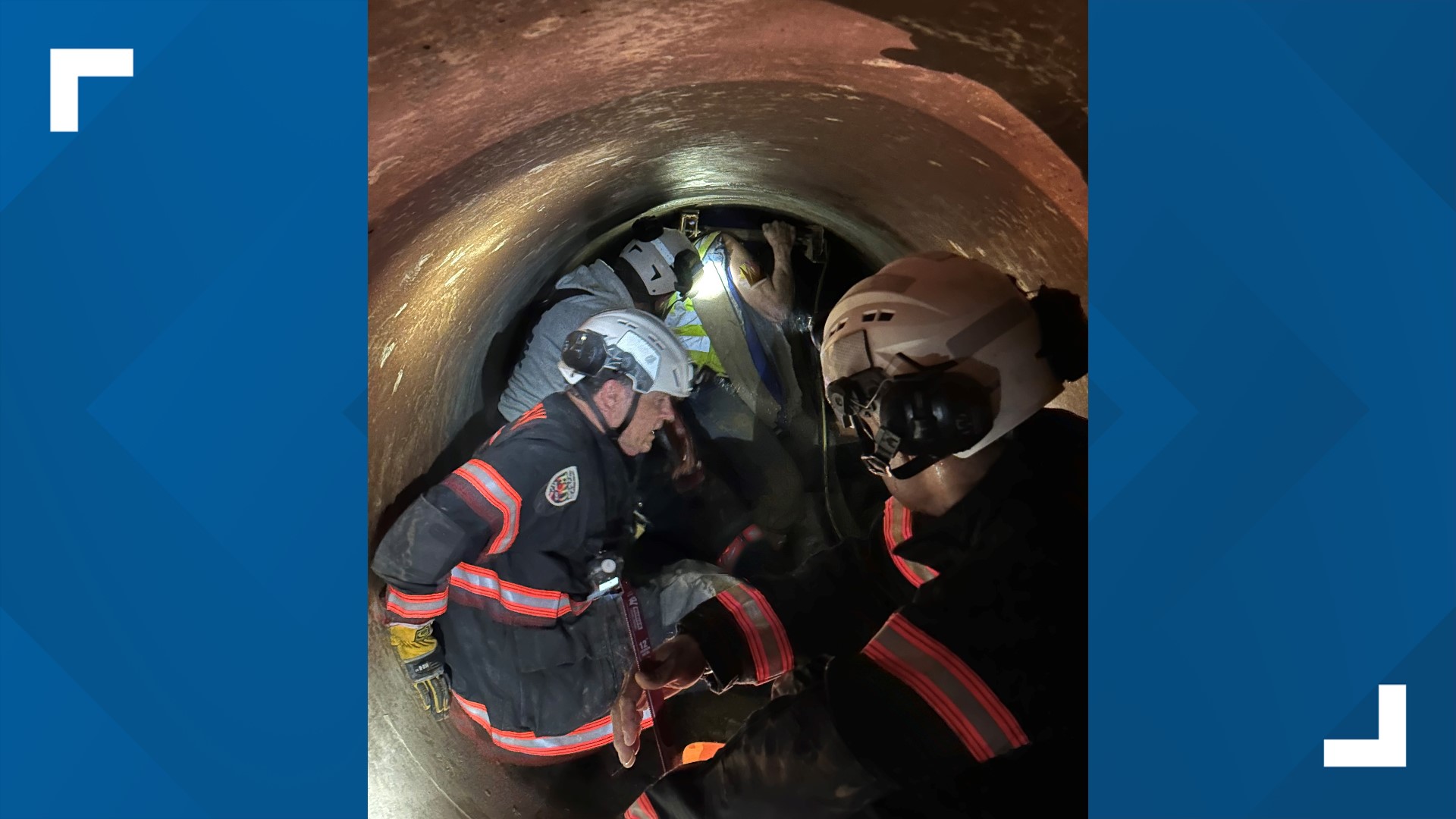 Man found stuck in pipe in Arlington, Texas | wfaa.com