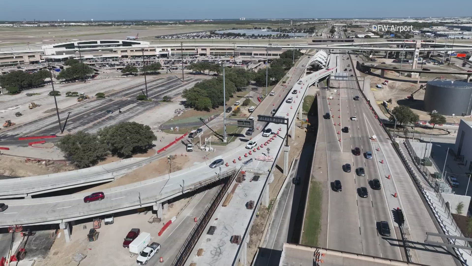 DFW Airport opens new right-hand exit into Terminal B | wfaa.com