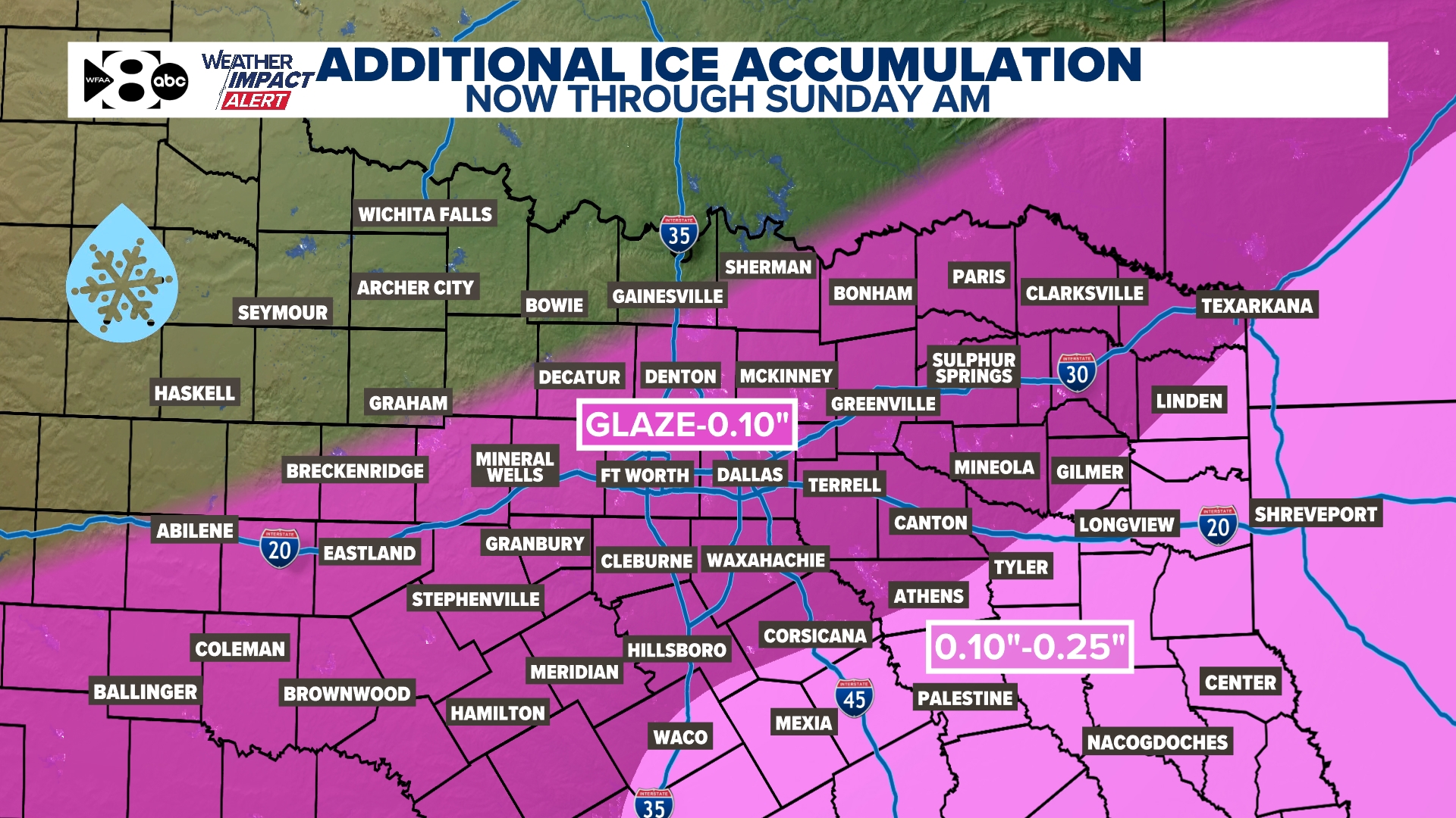 DFW Weather: Winter Storm Warning issued for North Texas, Ice Storm ...