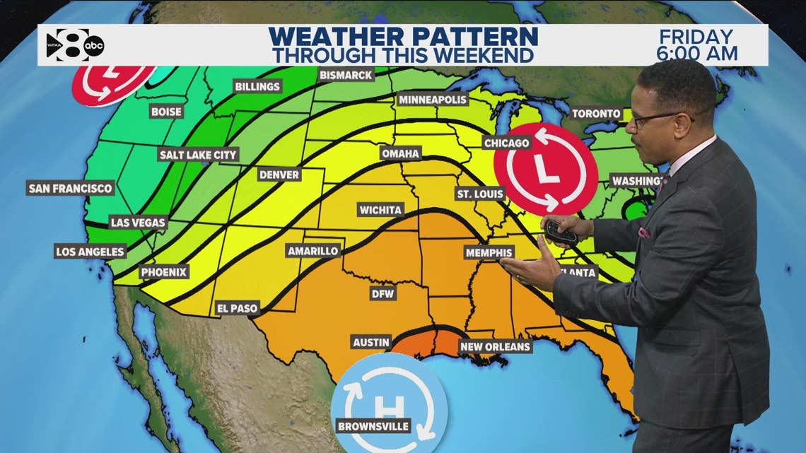 DFW Weather: Cold front, rain expected to move into North Texas early next week | wfaa.com
