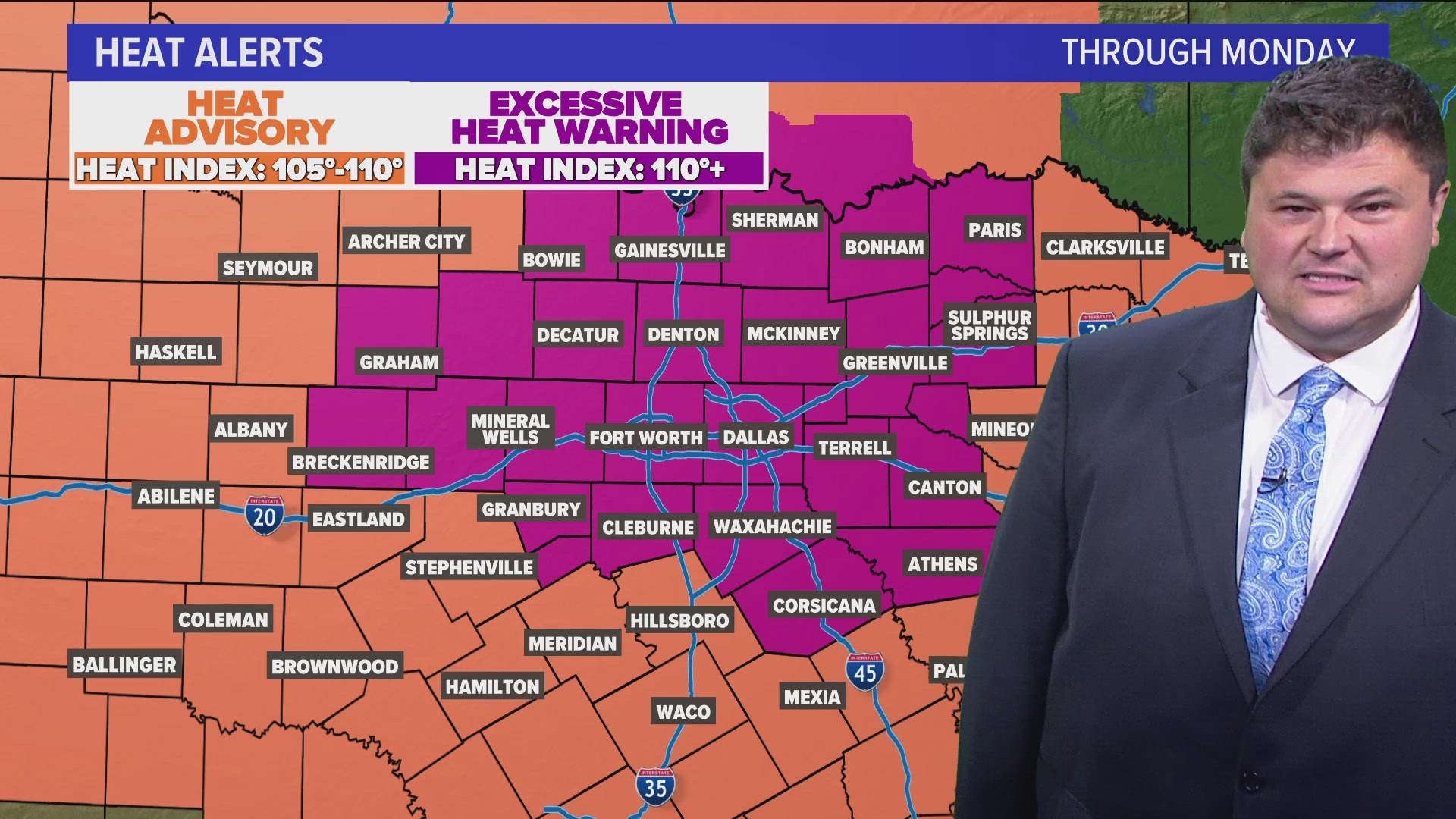 DFW Weather: It's the hottest day of the year! How to watch the super ...