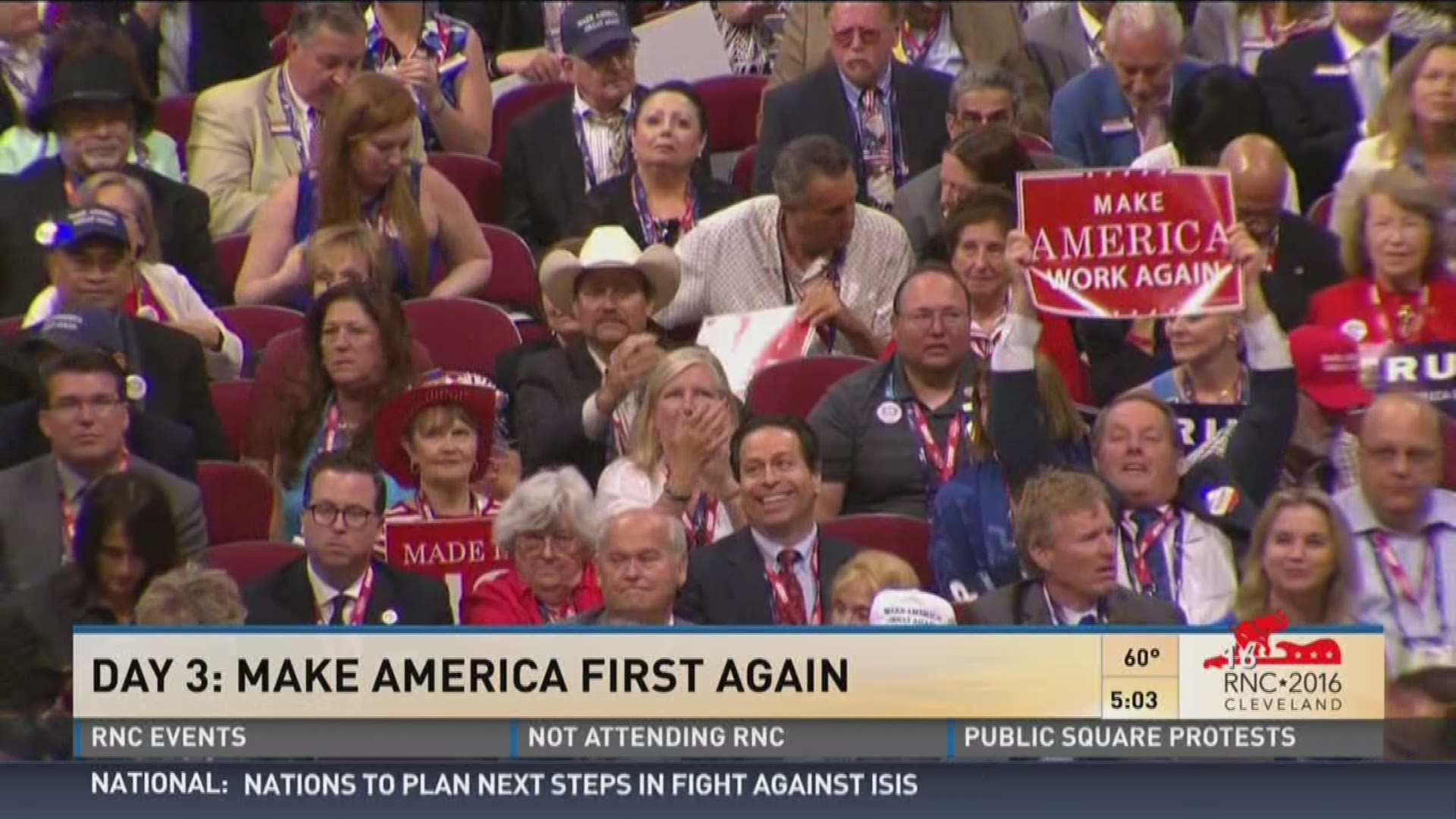 GUIDE | Full RNC program: See what's happening each day | wfaa.com