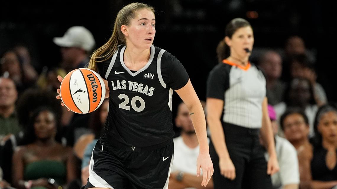 WNBA Expansion Draft: Kate Martin drafted to Golden State Valkyries ...