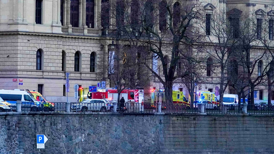 Several dead, dozens wounded in downtown Prague shooting | wfaa.com