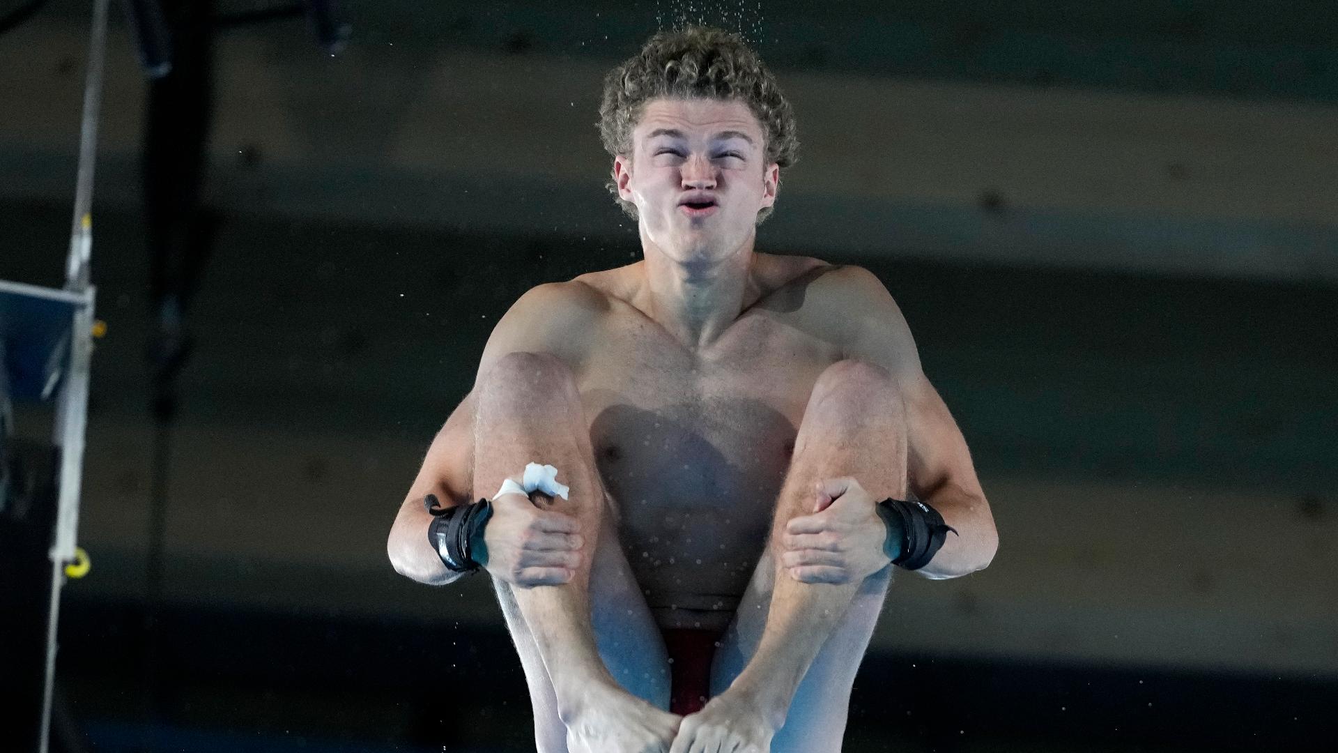 Entertaining diving facial expressions from the Paris Olympics | wfaa.com