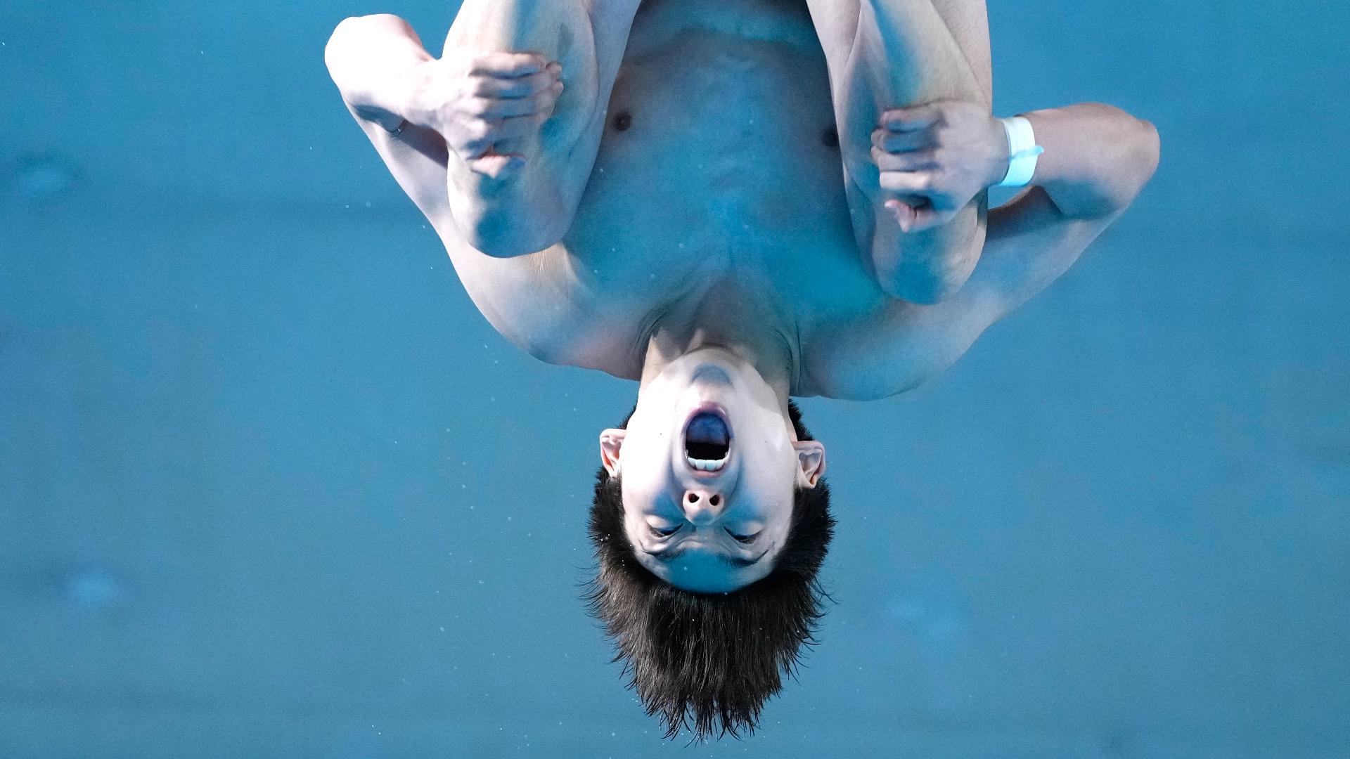 Entertaining diving facial expressions from the Paris Olympics | wfaa.com