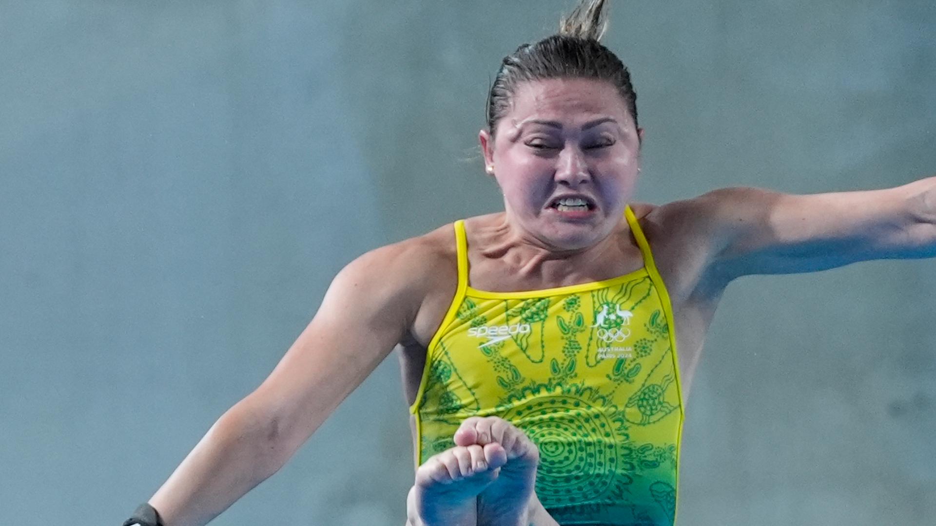 Entertaining diving facial expressions from the Paris Olympics | wfaa.com