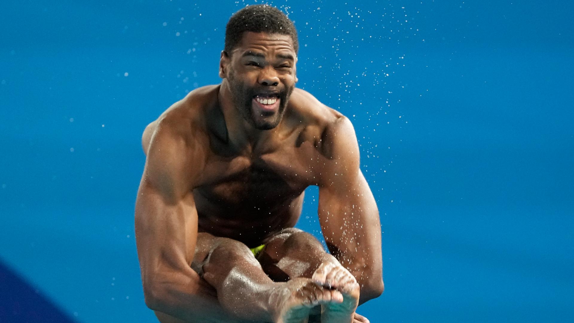 Entertaining diving facial expressions from the Paris Olympics | wfaa.com