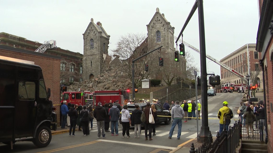 Connecticut city shocked after historic church collapses | wfaa.com