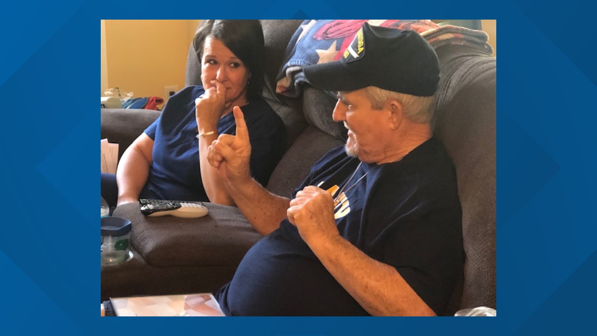 Georgia priest gives Semper Fi goodbye to veterans in hospice | wfaa.com