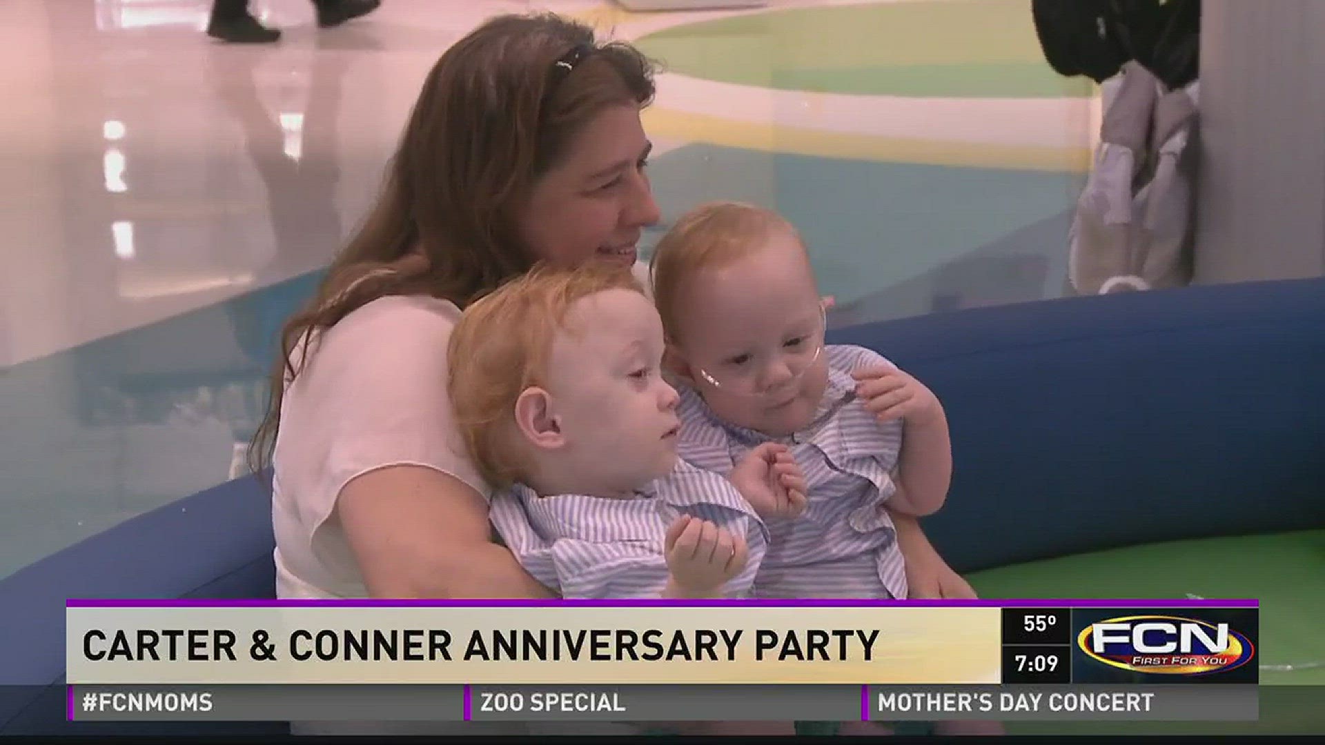 Formerly conjoined twins celebrate 1 year since separation | wfaa.com