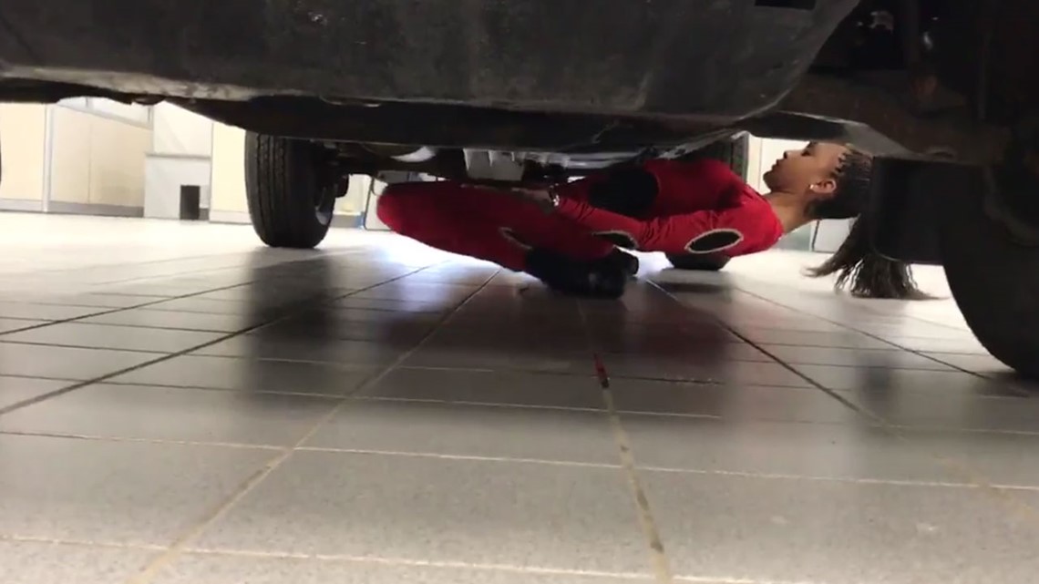 'Limbo queen' goes right under SUV in viral video | wfaa.com