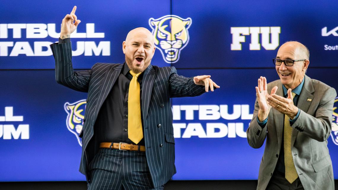FIU football stadium renamed for Pitbull | wfaa.com