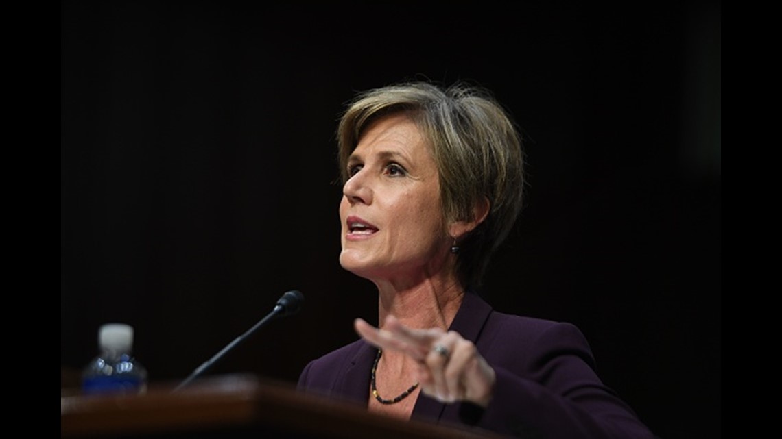 Former Acting Attorney General Sally Yates testified on alleged Russian ...