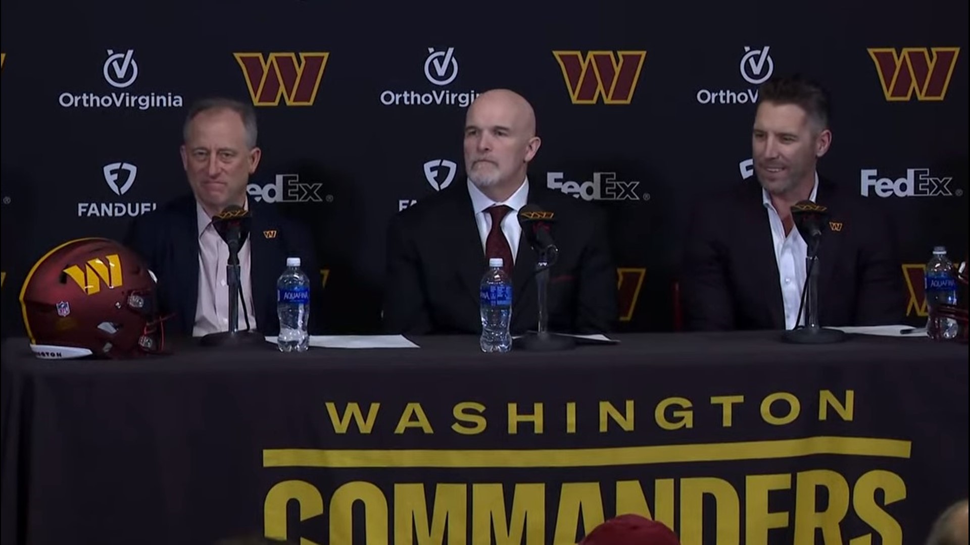 Washington Commanders introduce Dan Quinn as head coach | wfaa.com