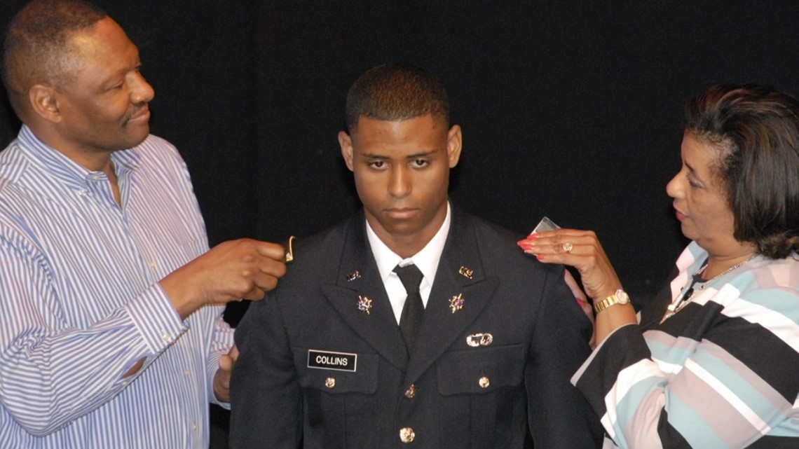 Parents of slain Lt. Collins ask White House for Arlington burial ...