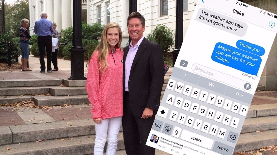 The conversation between a weatherman and his daughter that reached ...