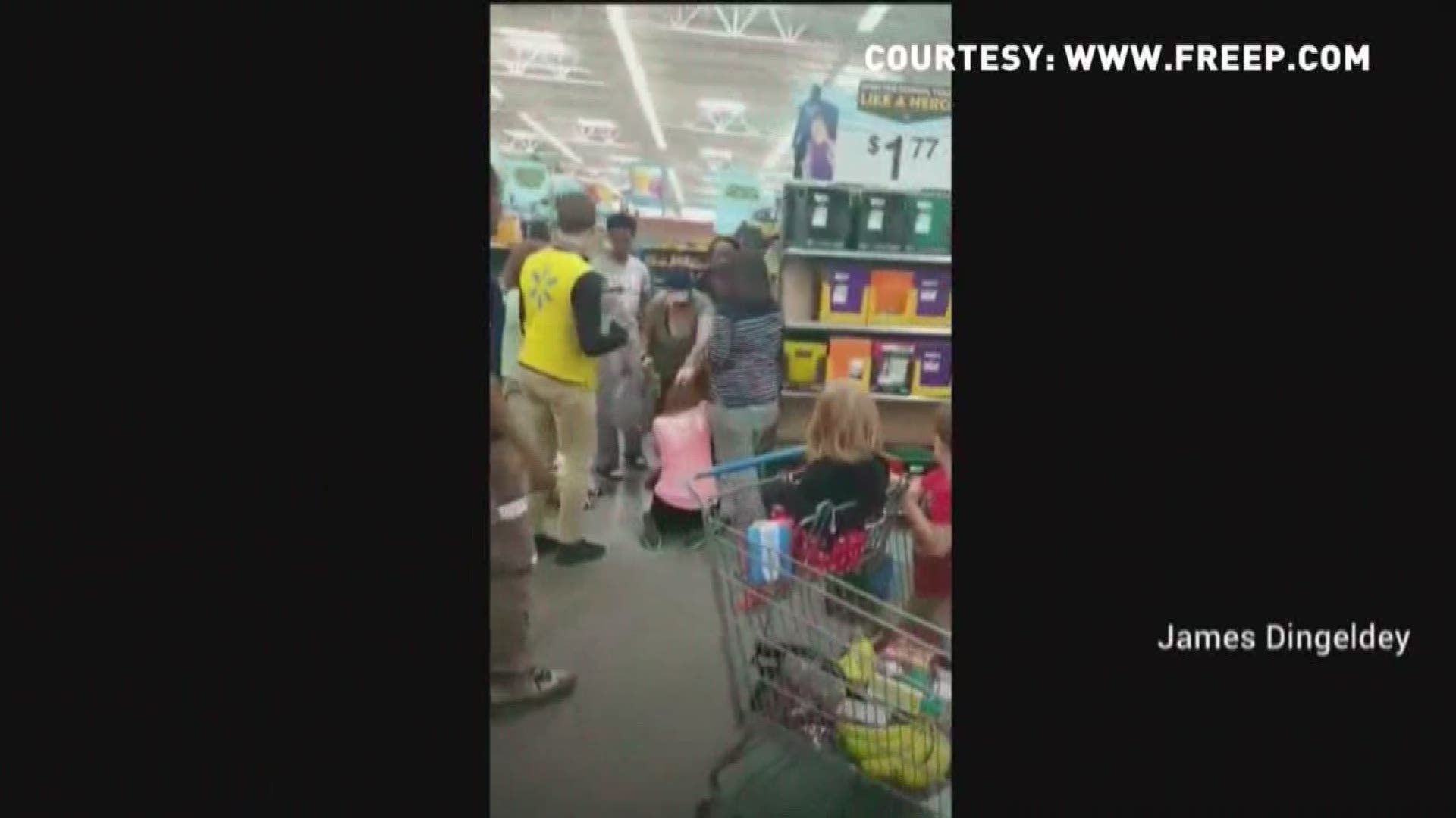 WATCH: Woman pulls gun during fight over school supplies at Walmart ...